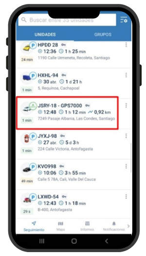 ¿Quieres monitorear tus vehículos desde la palma de tu mano? - GPS7000 Chile